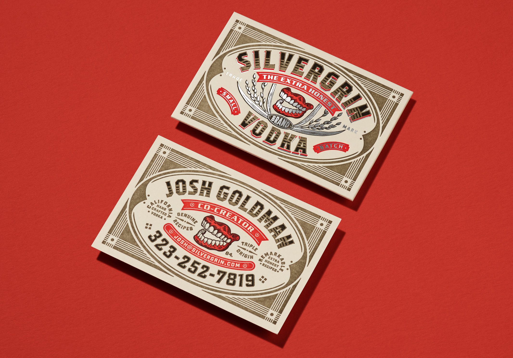 Silvergrin Vodka - CHAD MICHAEL STUDIO